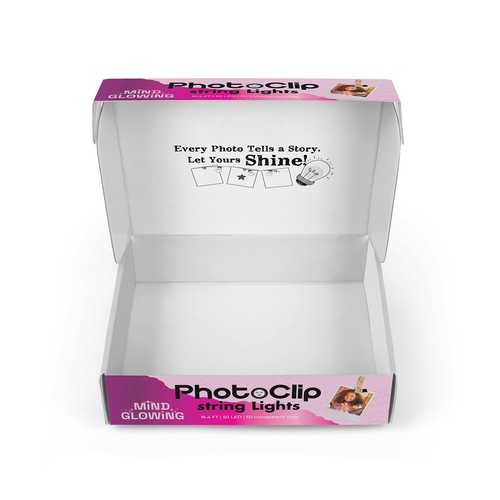 Designs | A cute, trendy & engaging packaging for our Photo Clip String ...