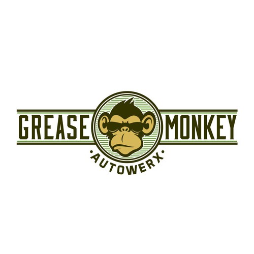 GREASE MONKEY @ WORK!!!!! | Logo design contest