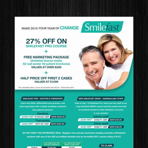 Designs | Create a A4 full page magazine ad. Full mock up and design ...