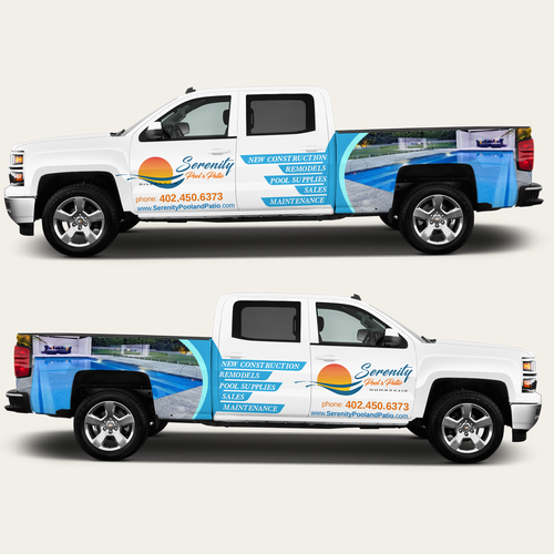 Pool and Spa Company needs wrap designed! Summer Fun! | Car, truck or ...