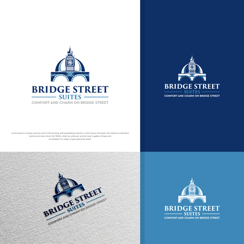 Designs | Design Bridge Street Suites logo with the iconic keystone ...