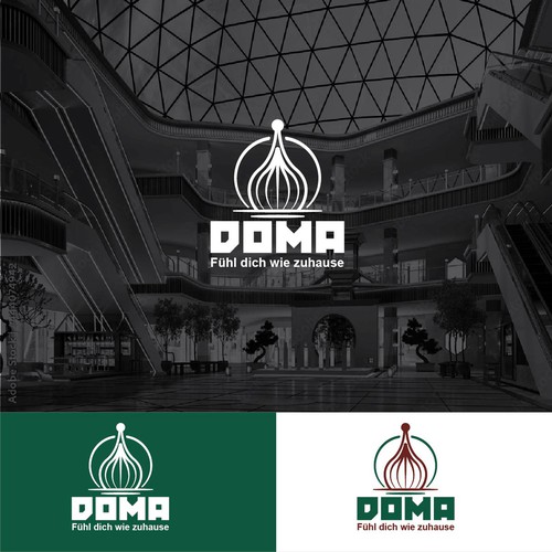 Logotipo De Doma Doma Dona Coffee :: Behance