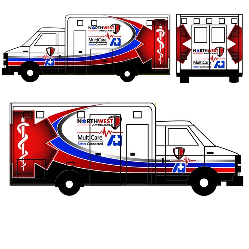 Ambulance wrap | Car, truck or van wrap contest