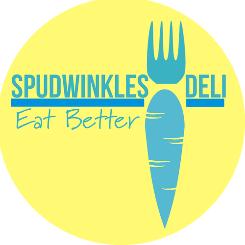 Create a fun logo featuring a winking potato character for Spudwinkle's ...