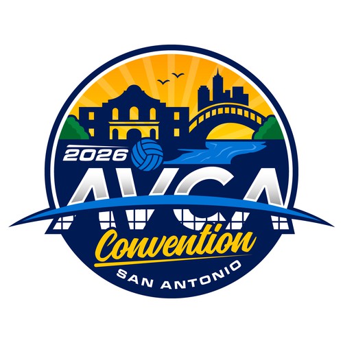 Designs | Vibrant Volleyball Event Logo | Logo design contest