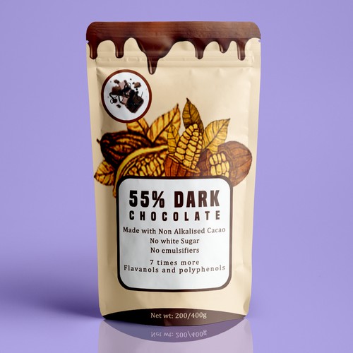 Designs | Design label for a Craft Chocolate Company | Product label ...