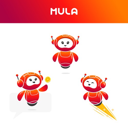 Designs | Looking for a friendly robot mascot design for our ...