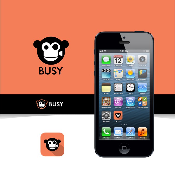 Application mobile BUSY | Logo design contest