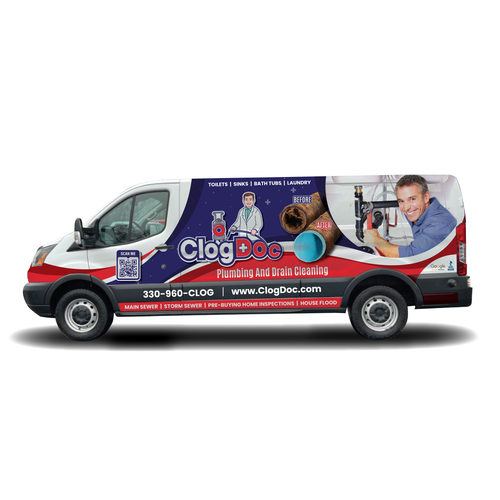 Designs | A vehicle wrap needed for our 2018 Ford Transit 250. | Car ...