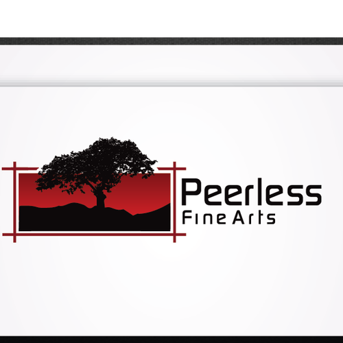 logo for Peerless Fine Art | Logo design contest