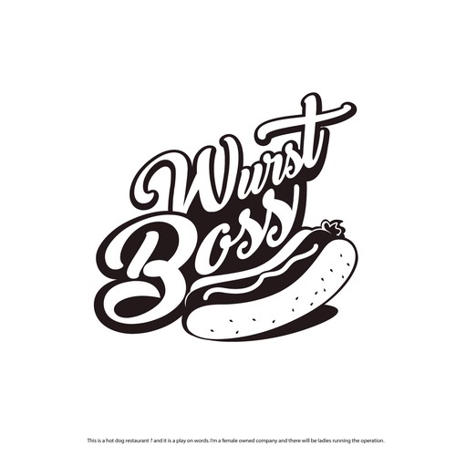 Designs | “Wurst Boss” - Hot dog 🌭 company logo needed, humor and ...
