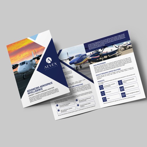 Designs | AIRCRAFT Brouchure | Brochure contest