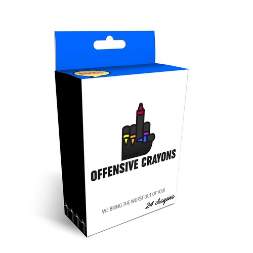 "Offensive Crayons" needs your help for packaging | Product packaging ...
