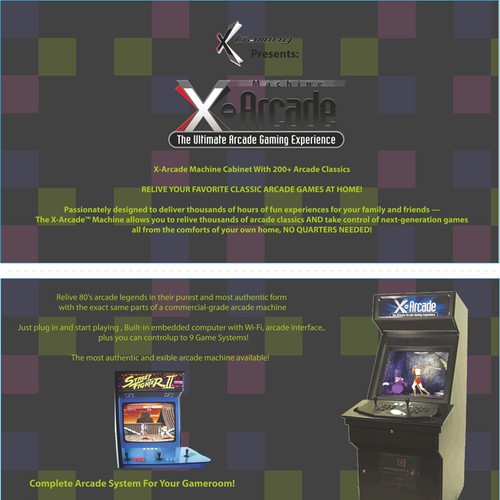 8.5x14 Brochure Design For Gaming Company | Brochure contest