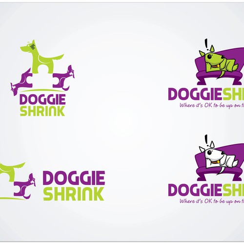 Create a fun logo to represent a dog psychologist/ dog trainer's ...