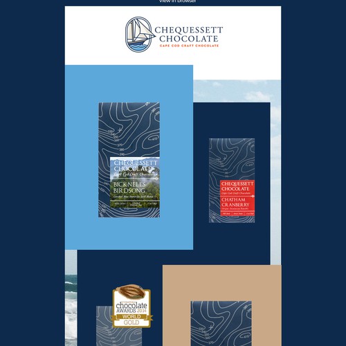 Designs | Design a nautical email template for a craft chocolate ...