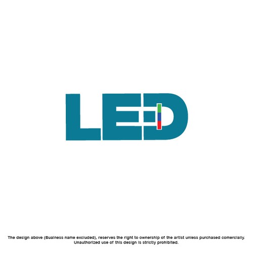 LED company logo. | Logo design contest