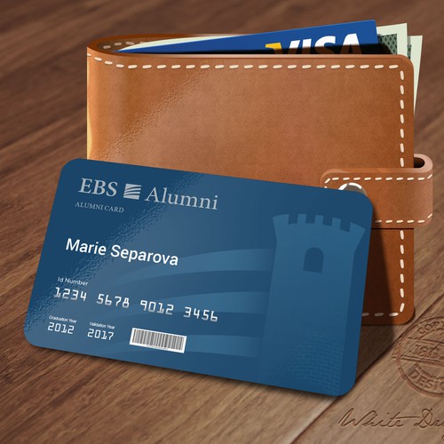 EBS Alumni e.V. membercard | Business card contest