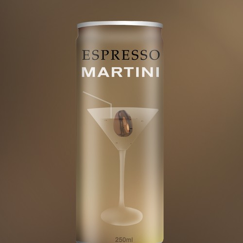 Logo / Product Design for new Espresso Martini beverage | Product label ...