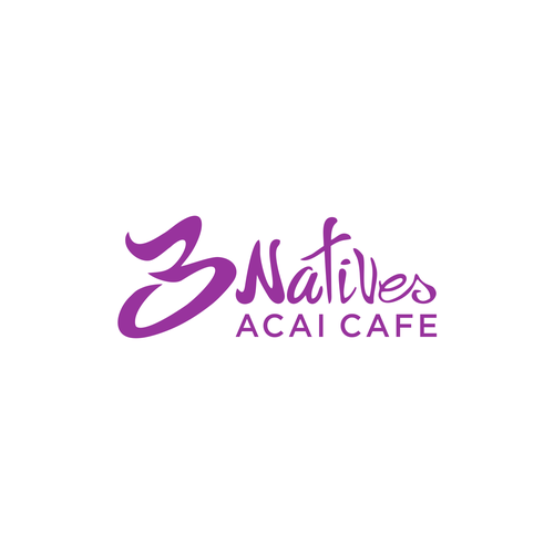 Designs | 3Natives Acai Cafe — Logo & Wordmark Redesign | Logo design ...