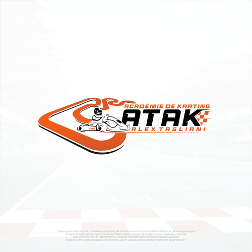 Designs | Karting Race Track | Logo design contest