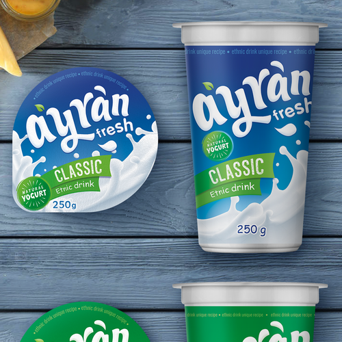 Turkish style refreshing drink AYRAN with new design - EU-Wide rollout ...