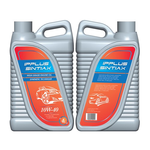 engine oil | Product label contest