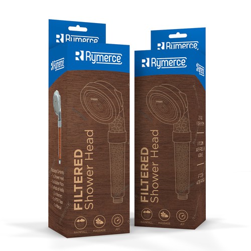 Shower Head Box Design | Product packaging contest