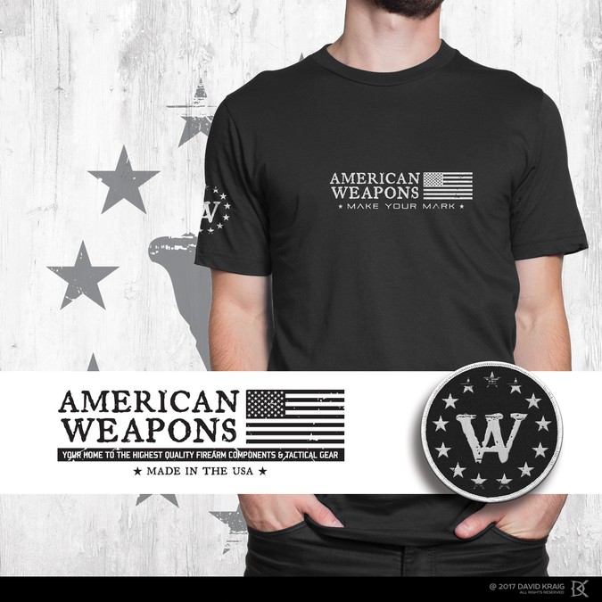American Made Firearms and Tactical Gear | Logo design contest