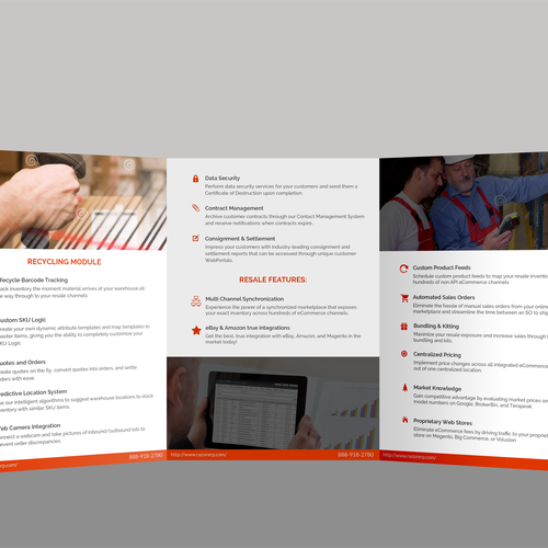 Create a feature-rich product brochure | Brochure contest