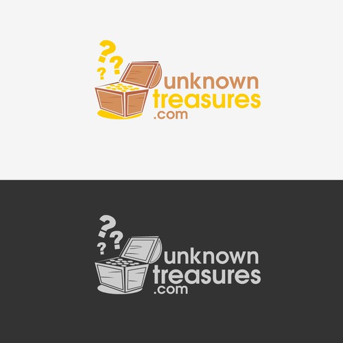 Looking for treasure chest with question mark emerging. All styles ...