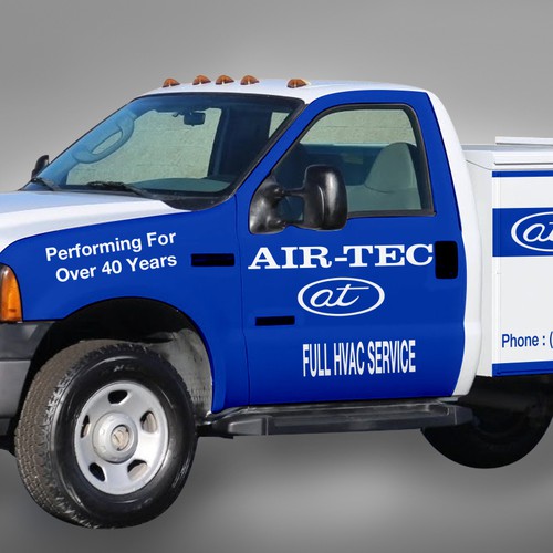 AIR-TEC VEHICLE MARKETING VISUALS | Car, truck or van wrap contest