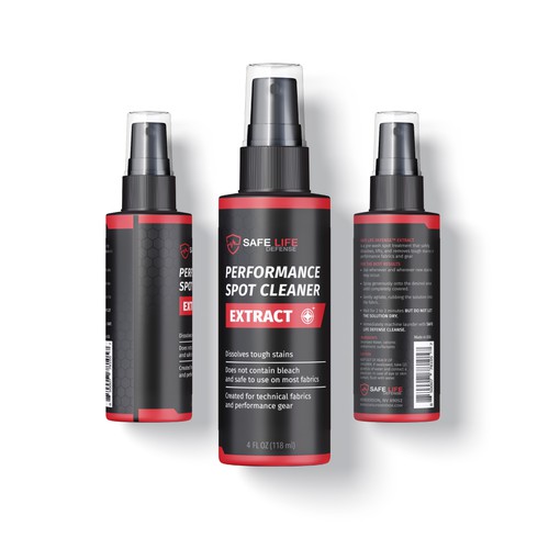 Designs | Labels for High Performance Cleaning Products made for Body ...