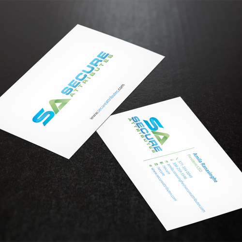 Modern Professional Cybersecurity Business Card | Business card contest