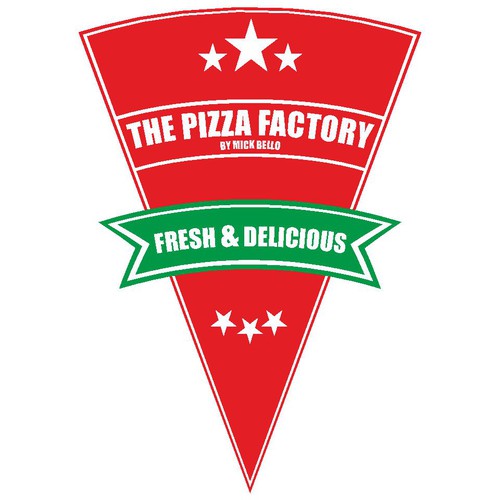 Design a hip logo for a new pizza shop called The Pizza Factory by Mick ...
