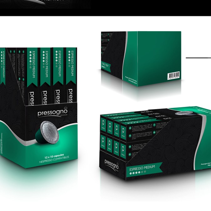 Display Box for 12 Nespresso sleeves | Merchandise contest