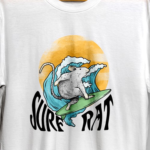 Designs | Surf Rat (Please design my husband's childhood comic book ...