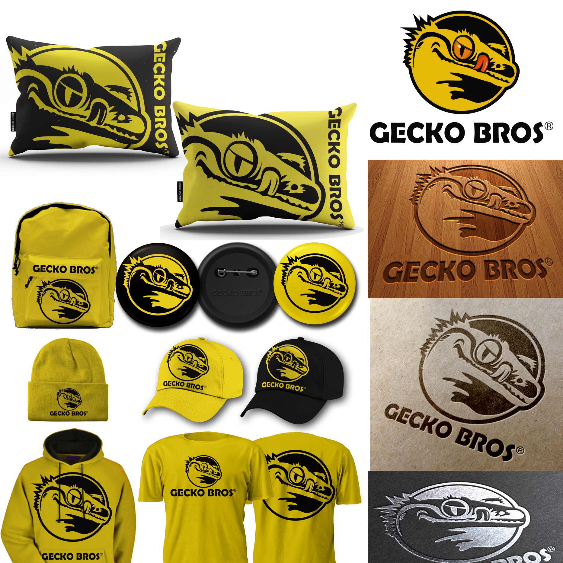 Gecko Logos - Free Gecko Logo Ideas, Design & Templates