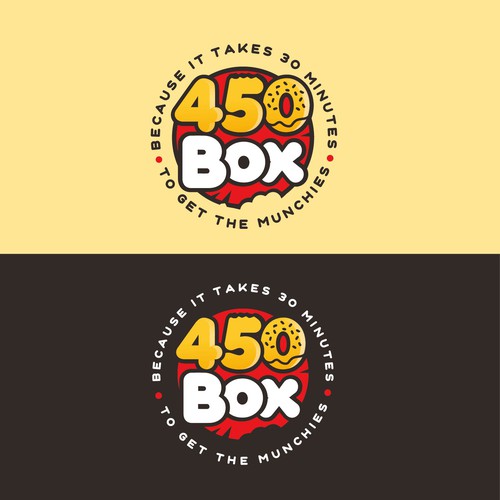 Designs | 450 Box - A subscription based snacks boxes | Logo design contest