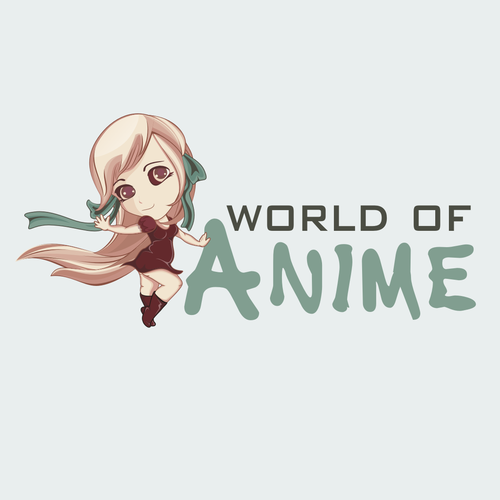 Design a Chibi logo for the World of Anime Webstore | Logo design contest