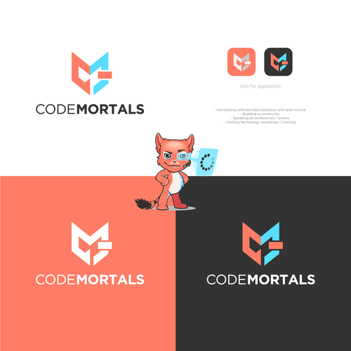 Geeky and cool logo+banners for a friendly coder community | Logo ...