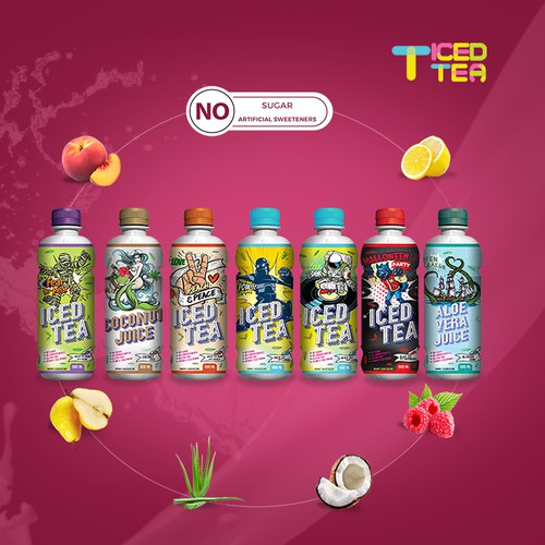 Designs | Attention Grabbing Post Card - Selling Healthy Iced Tea to ...