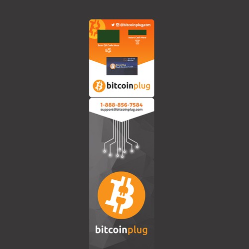 Bitcoin ATM Wrap Design | Car, truck or van wrap contest