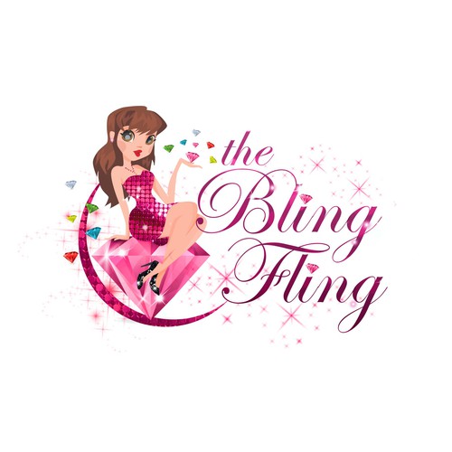 the Bling Fling Needs a Brilliant Sparkling Logo | Logo design contest