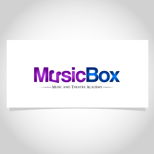 logo for Music Box Music And Theatre Academy | Logo design contest