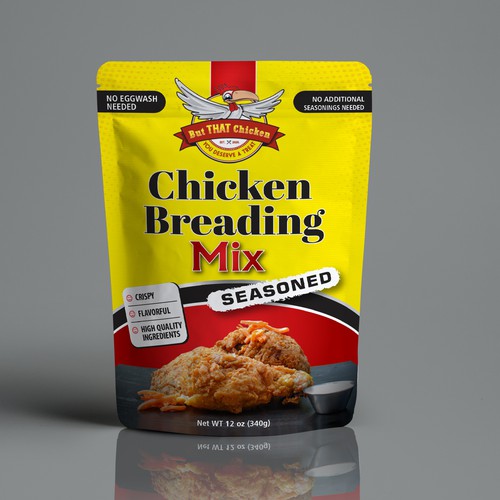 Designs | Design appetizing chicken breading mix food packaging that ...