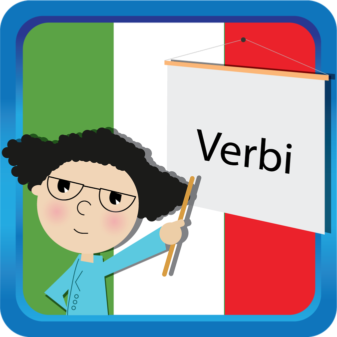Please create an icon for the Italian verbs iOS app | Icon or button ...