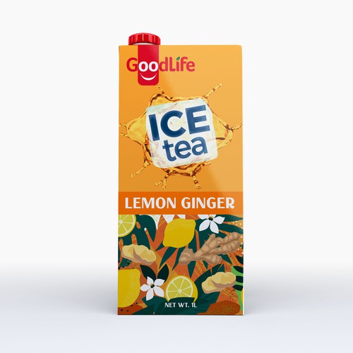 Designs | GoodLife Ice Tea | Product label contest