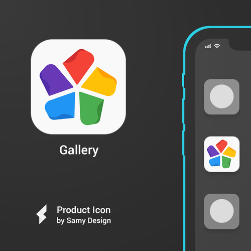 We need Photo Gallery app icon for new product. | Icon or button contest