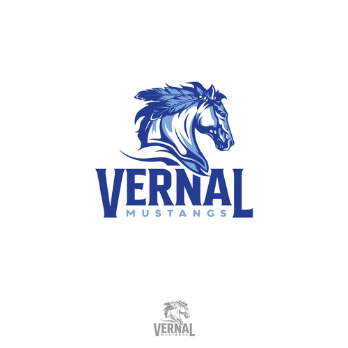 Designs | Middle school mustang logo cool enough for your kid to wear ...